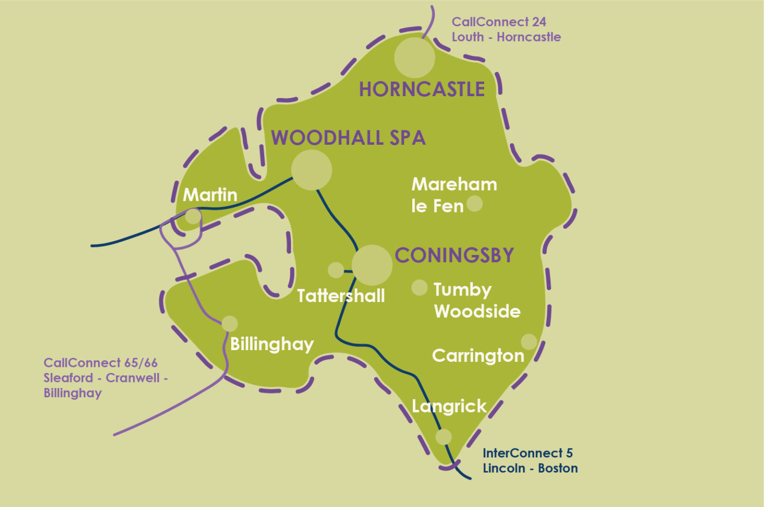 Callconnect Coningsby - On Demand Bus Service