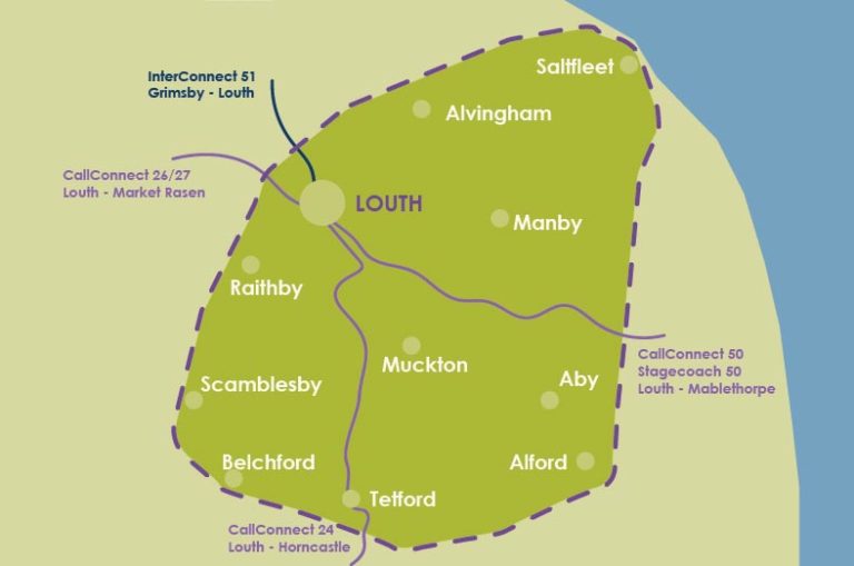 Callconnect Louth - On Demand Bus Service