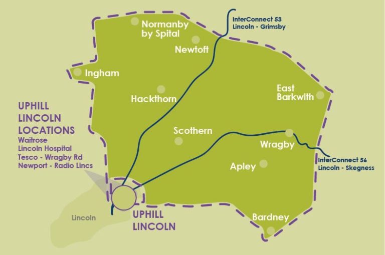 Callconnect North of Lincoln - On Demand Bus Service
